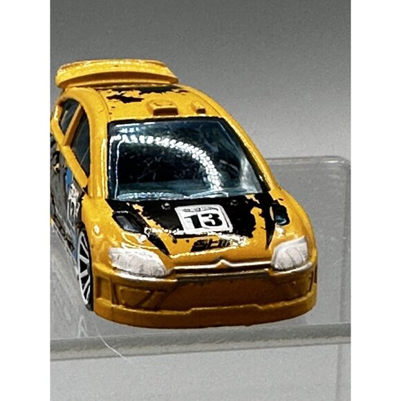 Hot Wheels | Toys | Hot Wheels 209 Citroen C4 Rally Yellow Diecast Car ...